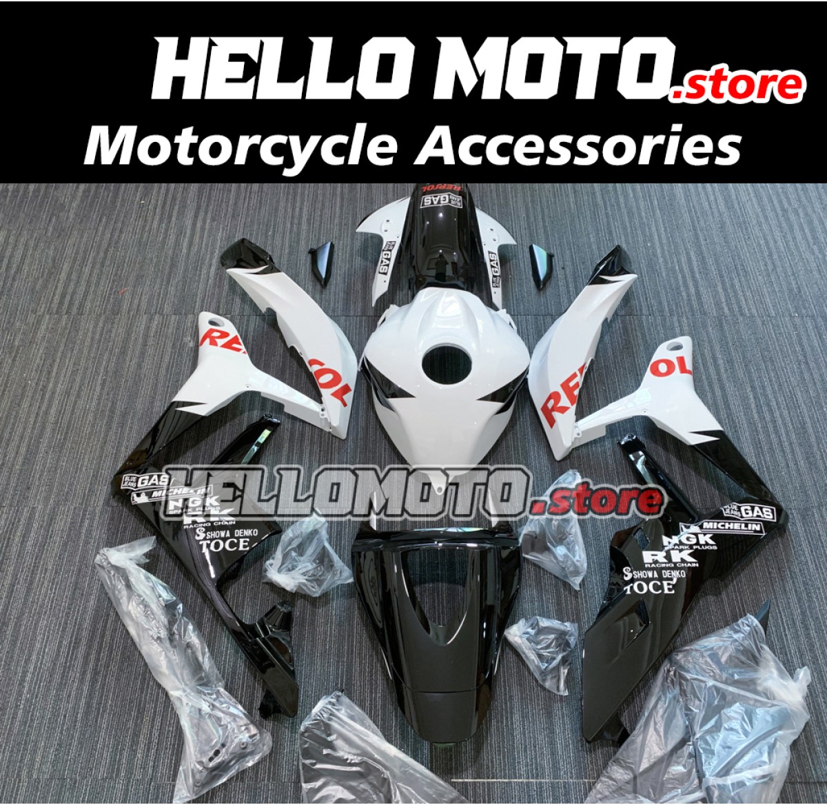 Honda CBR 600RR 2007-2008 Fairing P/N 1C1 | HelloMoto Fairing Store