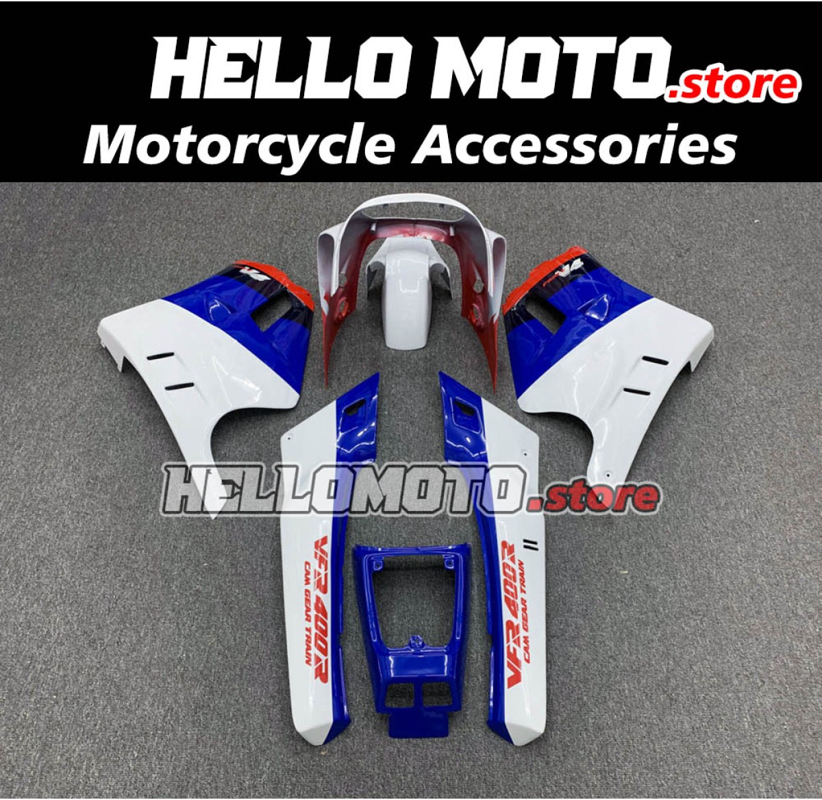 Honda VFR 400 R NC24 1987-1988 Fairing P/N 1AJ1 | HelloMoto Fairing Store